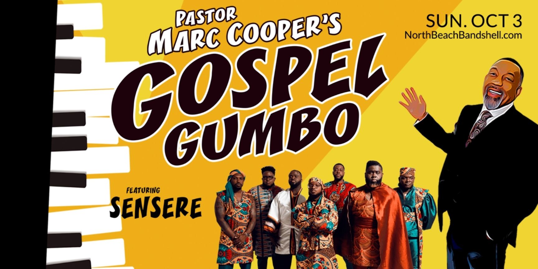 PASTOR MARC COOPER'S GOSPEL GUMBO - Live Arts Miami
